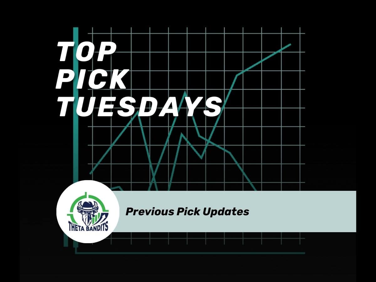 Top Pick Tuesdays - Previous Pick Updates